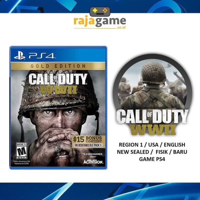 Jual Call of Duty World War II/COD World War II Gold Edition Game PS4 ...