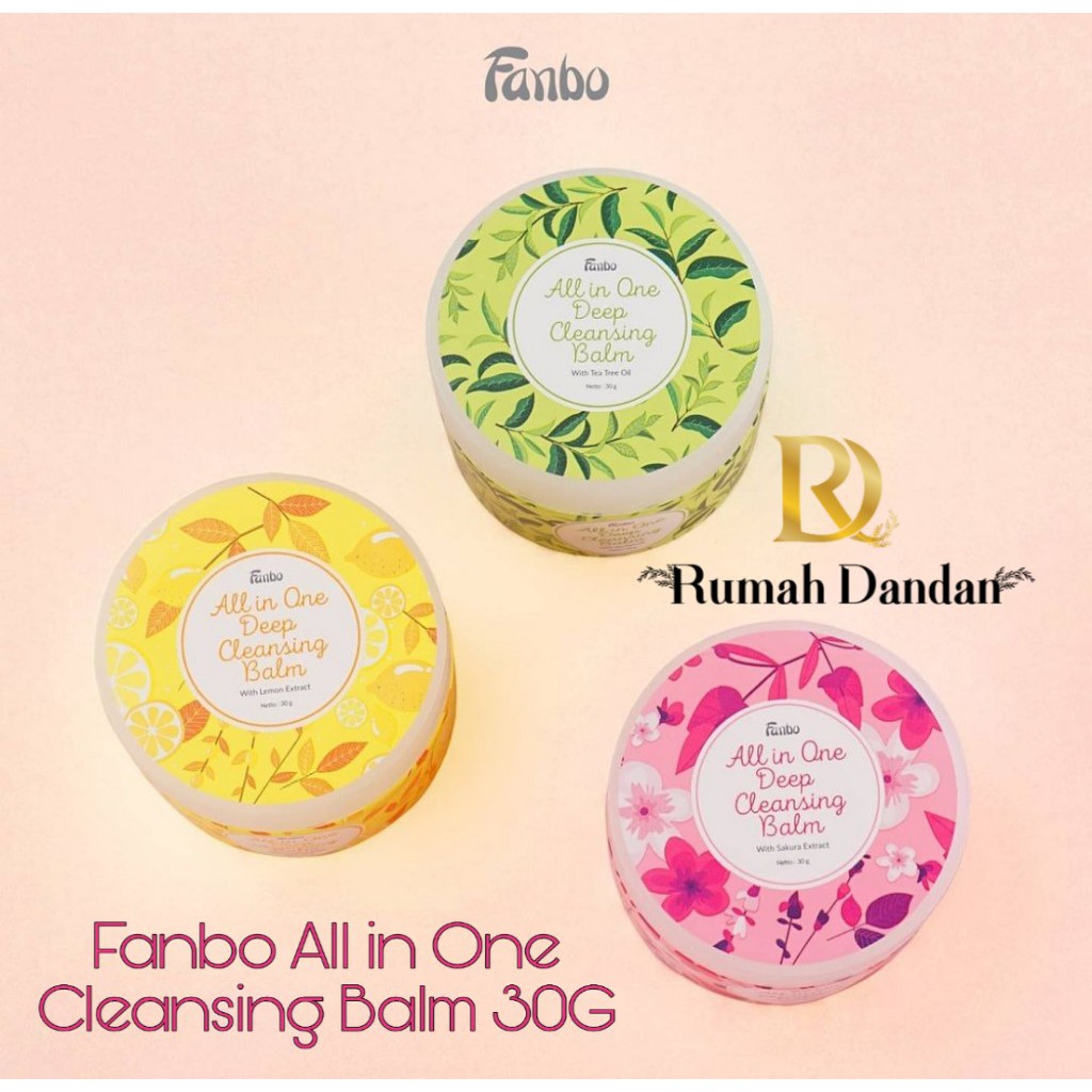 Jual Fanbo All In One Deep Cleansing Balm 30g | Shopee Indonesia