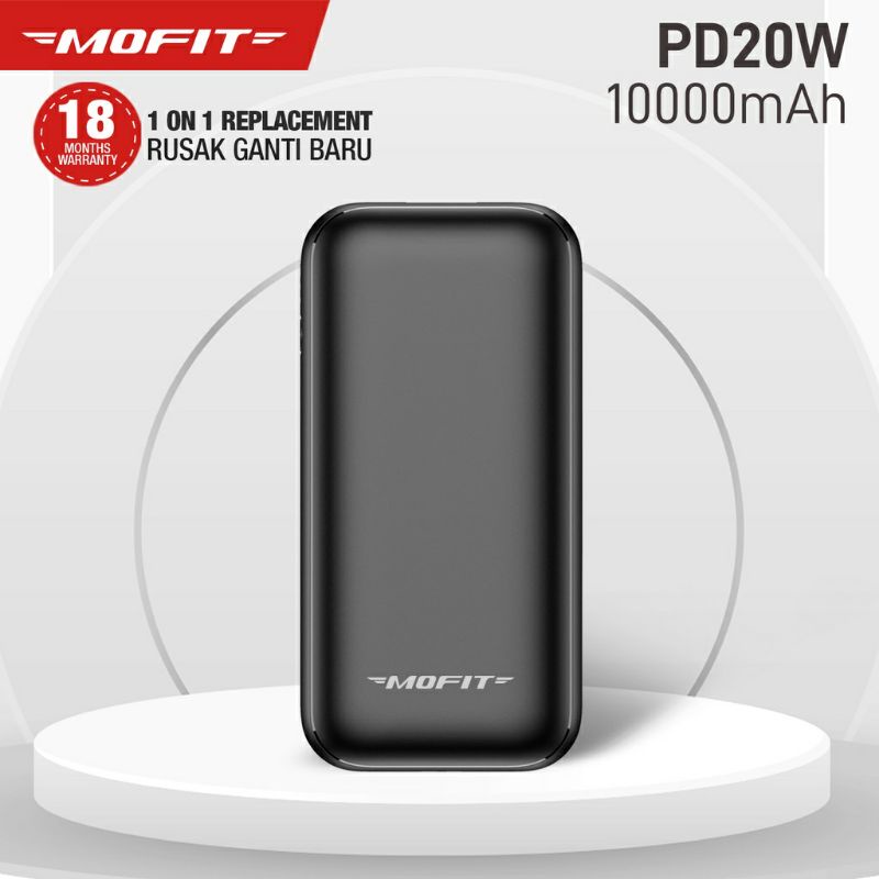 Jual Powerbank MOFIT M15 SUPER MINI 10000MAH FASTCHARGING QC3.0 ...