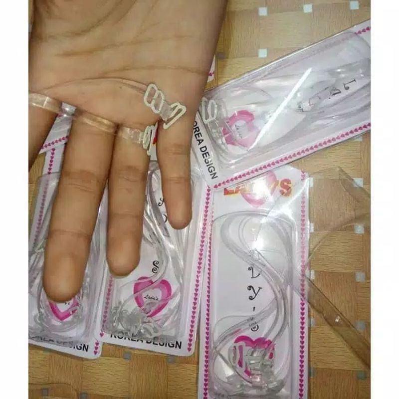 Jual Tali bra transparan bening | Shopee Indonesia