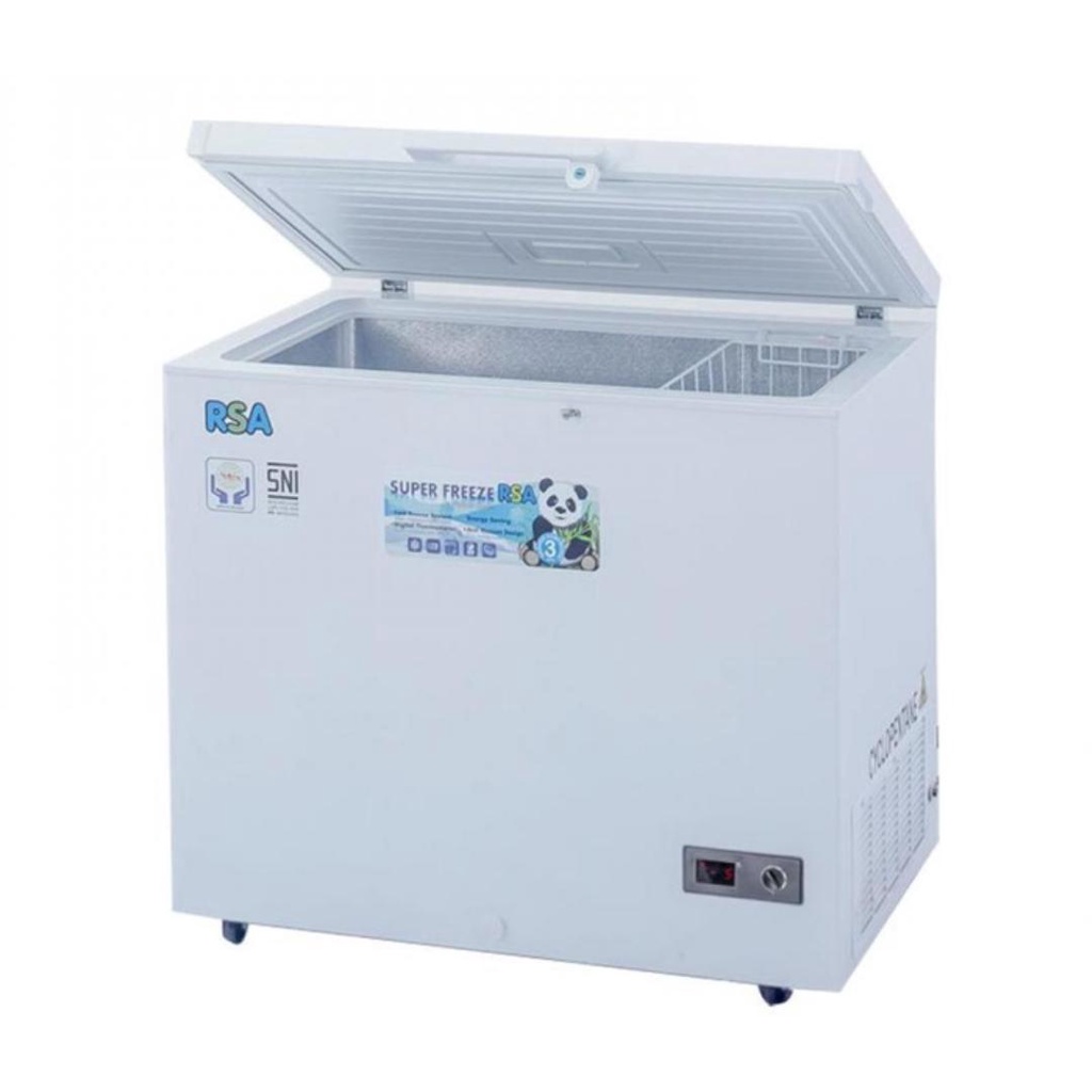 Jual Chest Freezer Merk RSA 310 Liter 150 WATT CF 310 (KHUSUS COD MEDAN ...
