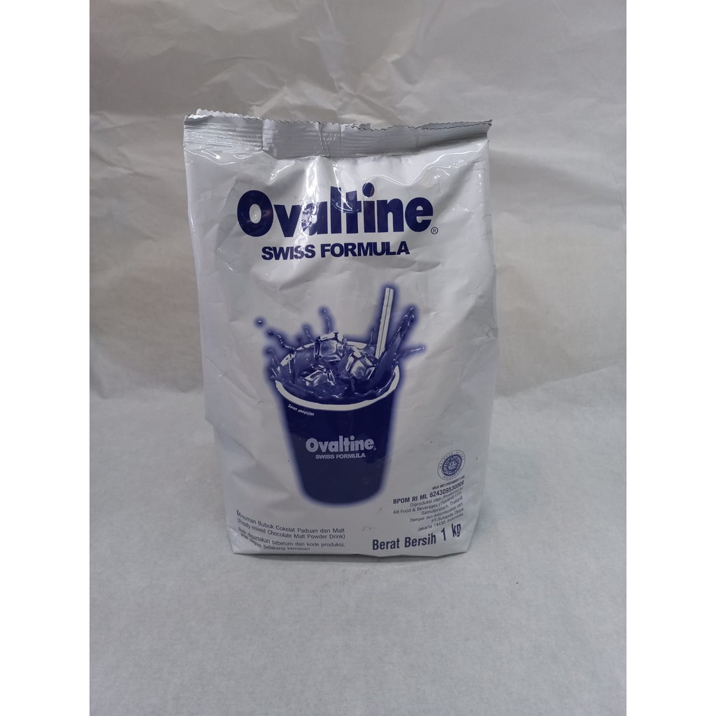 Jual Ovaltine Swiss Sebuk Minuman Susu Coklat 1 kg | Shopee Indonesia