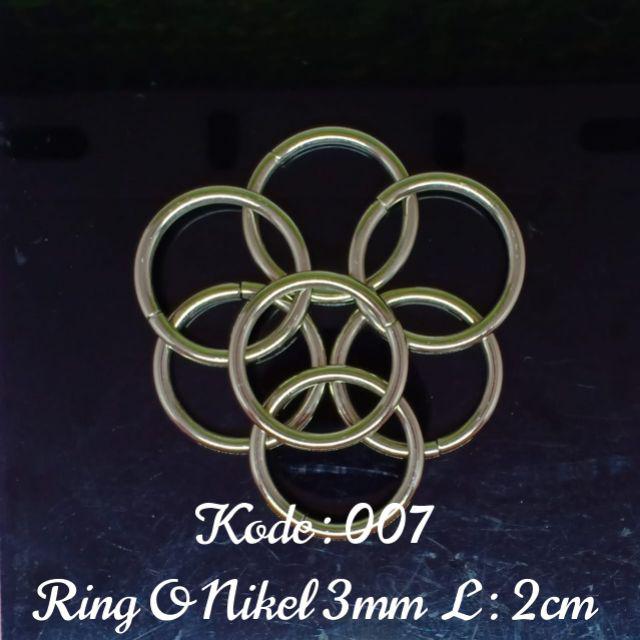 Jual Ring bulat besi ( harga satuan ) Ukuran 2cm s/d 8cm warna emas dan ...