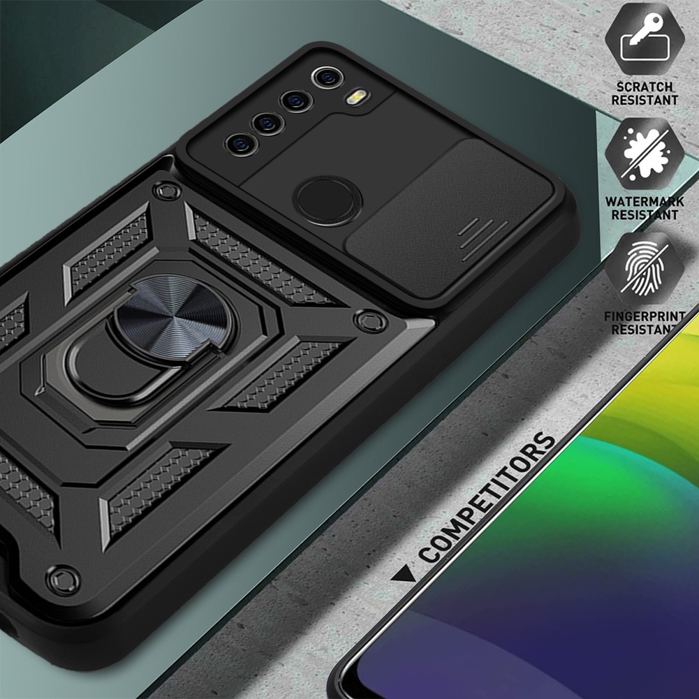 Jual Xiaomi Redmi Note 8 Case SLIDE ARMOR CAMERA PROTECTION Case Casing ...