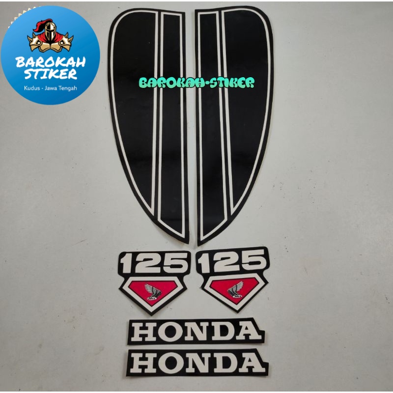 Jual Striping Stiker honda cb 125 CB125 jadul kualitas terbaik termurah ...