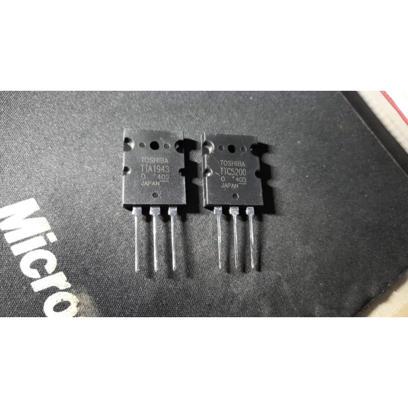Jual TRANSISTOR TOSHIBA TTC5200 & TTA1943 | Shopee Indonesia
