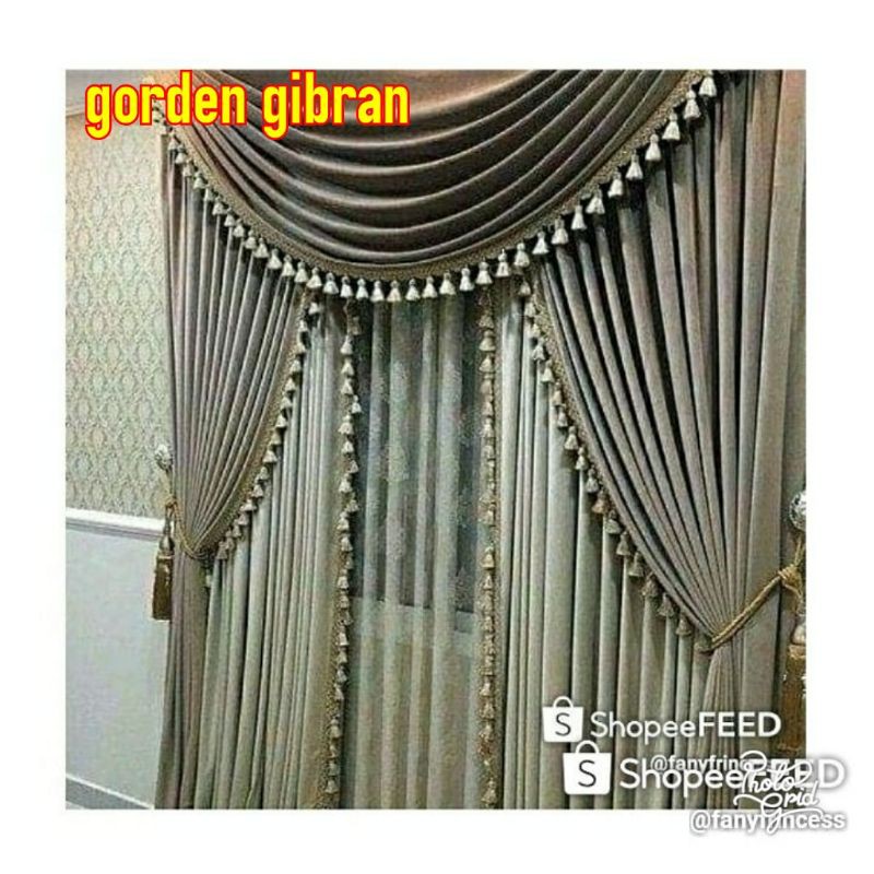 Jual gorden poni klasik# gorden poni gelombang klasik | Shopee Indonesia