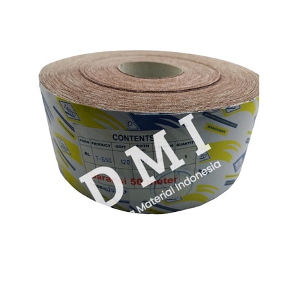 Jual Amplas Roll Taiyo No 120 | Amplas Meteran Grit 120 | Kertas Amplas ...