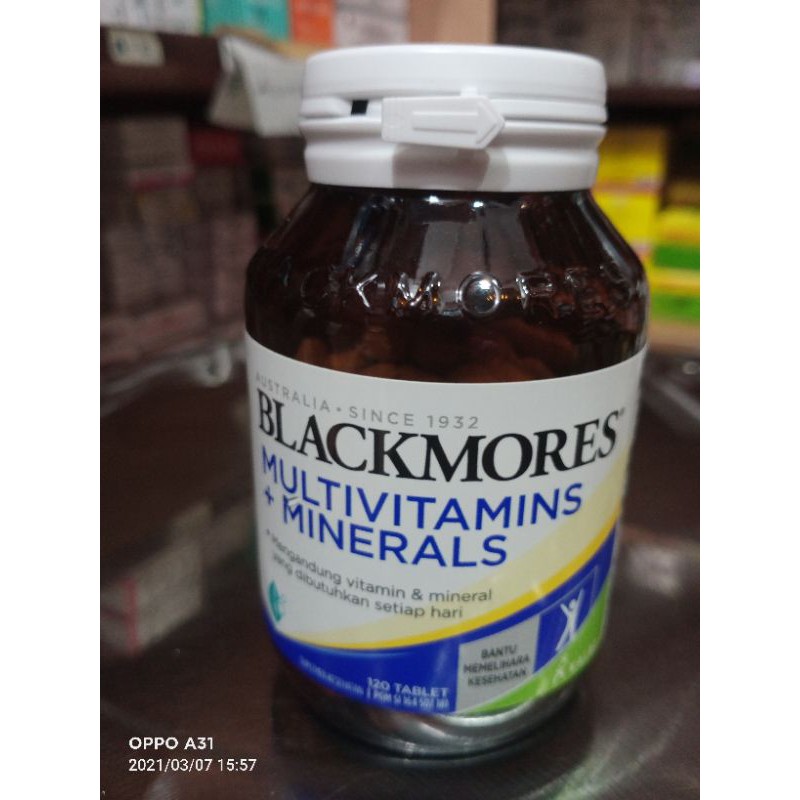 Jual BLACKMORES MULTIVITAMIN DAN MINERAL 60 TABLET | Shopee Indonesia