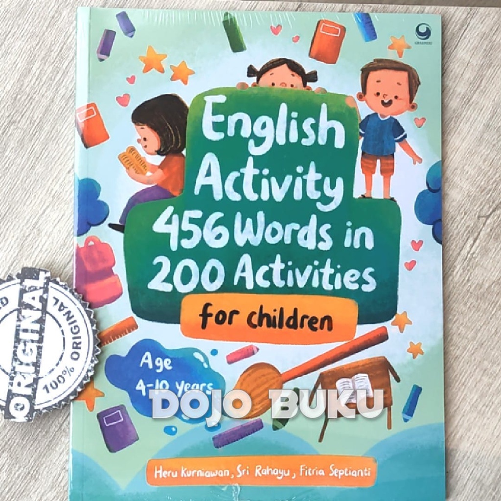 Jual Buku English Activity 456 Words in 200 Activities by Heru ...