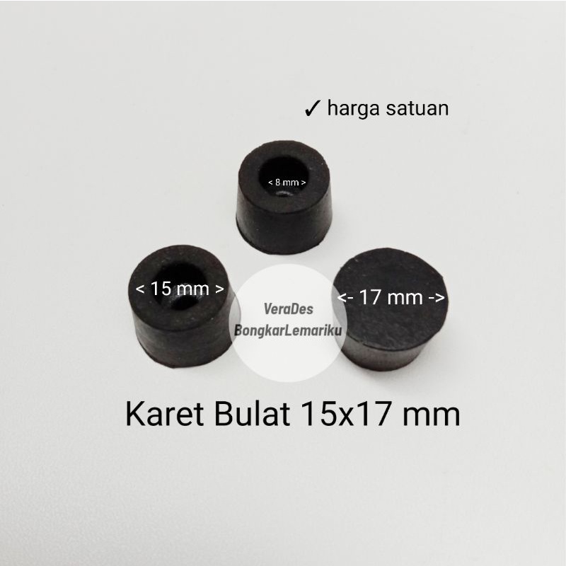 Jual Karet Bulat 15x17 mm / Karet Ampli Amplifier Kecil | Shopee Indonesia