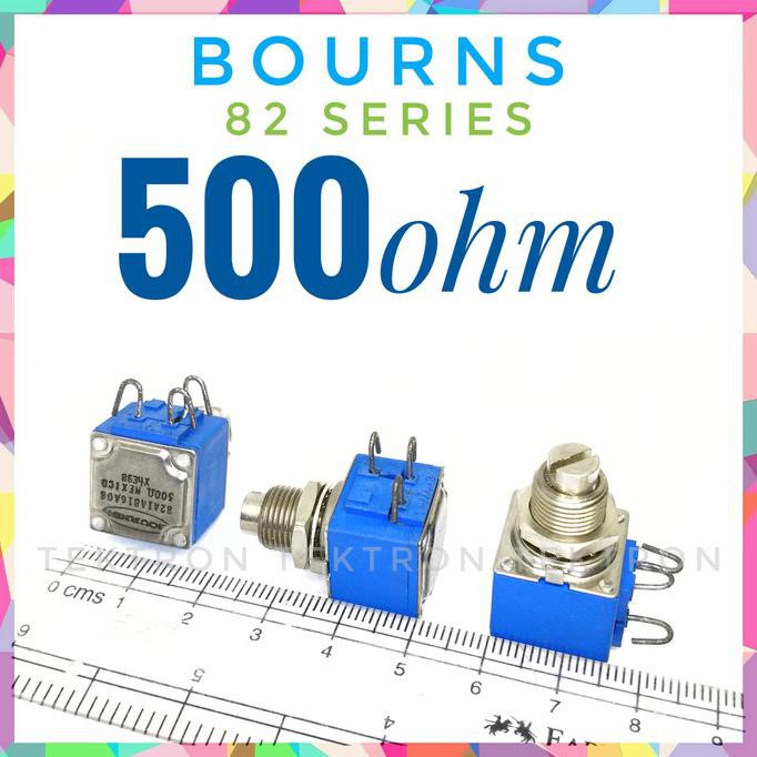 Jual BOURNS 500ohm potentiometer 82 series tektron22 Ayo Order | Shopee ...