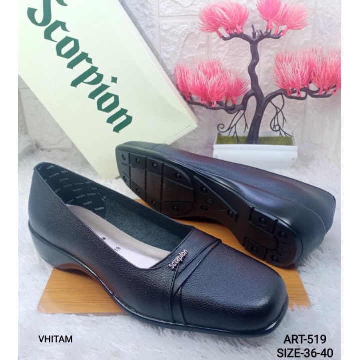 Jual Sepatu kulit asli wanita scorpion 519 | Shopee Indonesia
