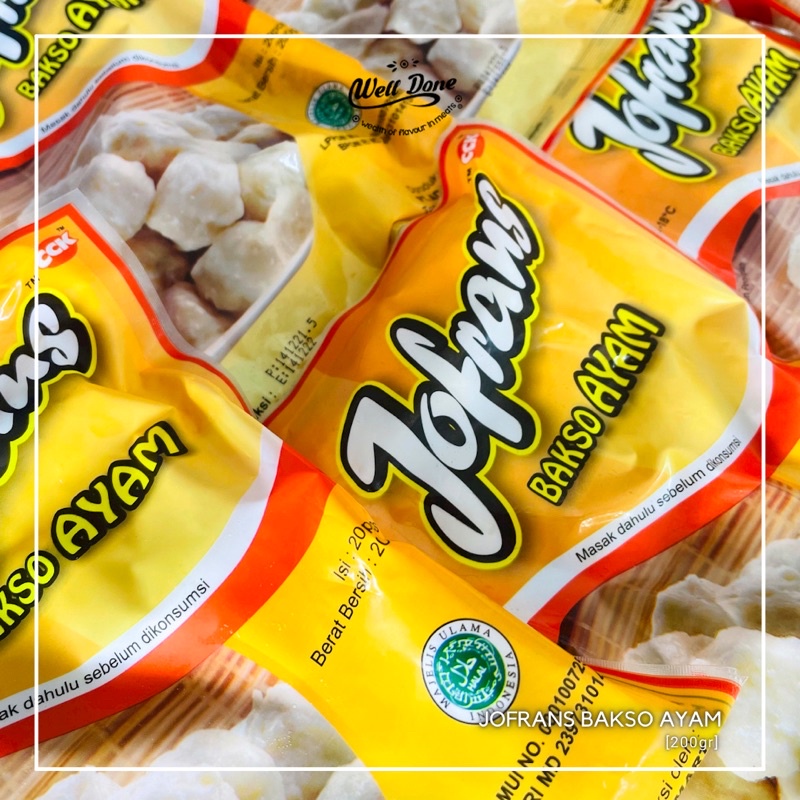 Jual Jofrans Bakso Ayam 200gr | Shopee Indonesia
