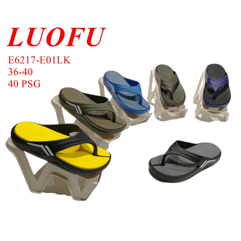 Jual Sendal Karet Cowo Loufu E6217 | Shopee Indonesia