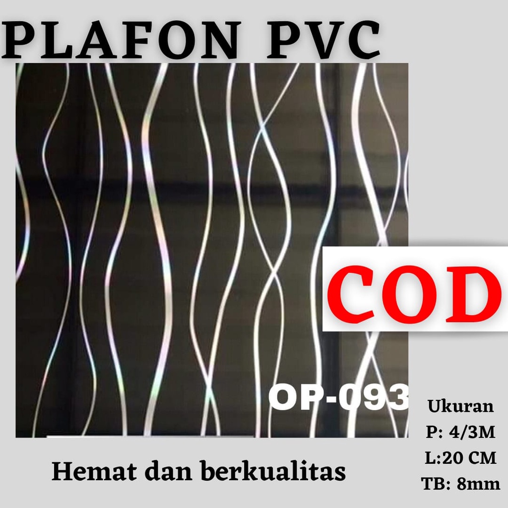 Jual PLAFON PVC POLOS PUTIH GLOSY PLAFON ANTI AIR PLAFON RUMAH TERBARU ...