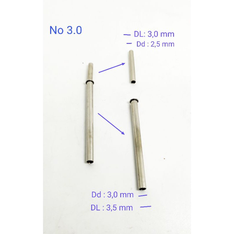 Jual Shock Joint Sog Besi Sok Join Sambungan Joran Pancing No 3.0 mm ...