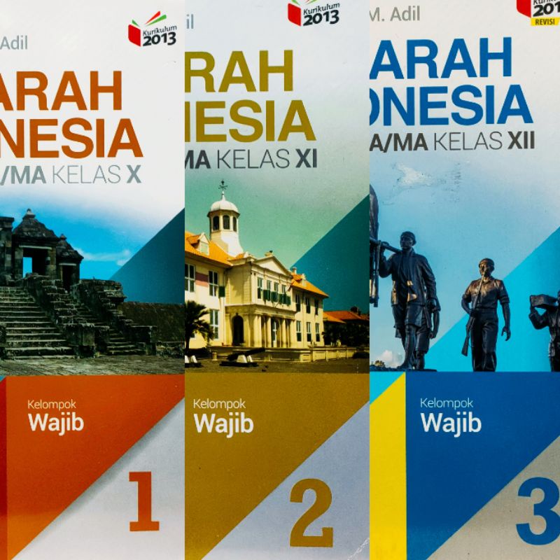 Jual Buku SEJARAH INDONESIA SMA Kelas 1 2 dan 3 Wajib K13 | Shopee Indonesia