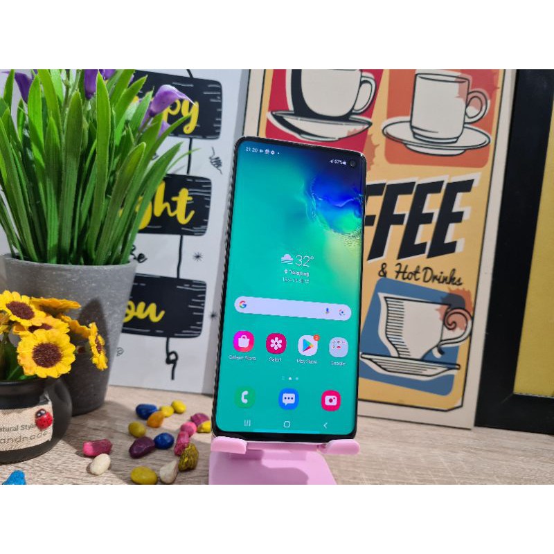 Jual samsung s10 ram 8/128gb sein white normal no minus | Shopee Indonesia