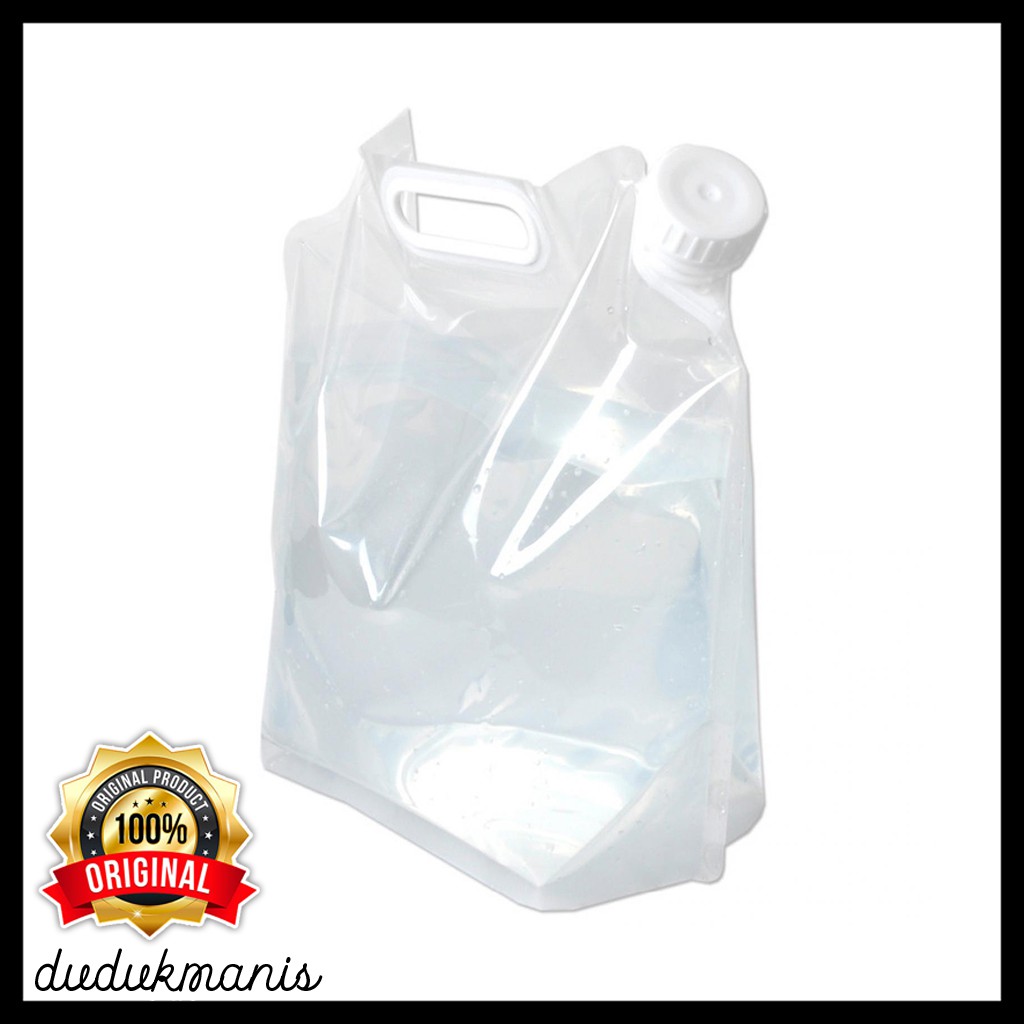 Jual Tempat Air Kantong Air Portabel 5 Liter Botol Air OLA-097 | Shopee ...