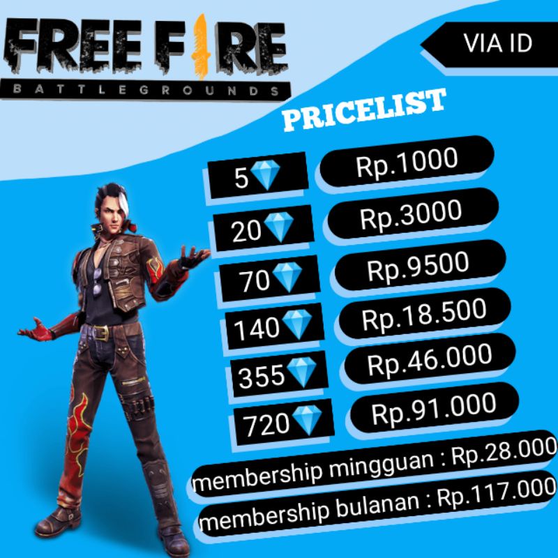 Jual diamond free fire | Shopee Indonesia