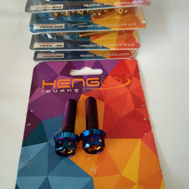 Jual Baut probolt stainless flower 10x35 blue drat 14 ukuran 3,5cm ...