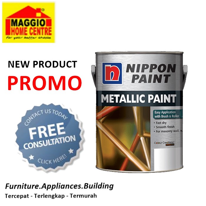 Jual Cat Besi - Cat Kilap Besi - Metallic Paint - Nippon | Shopee Indonesia