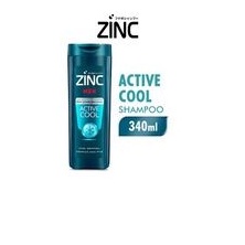 Jual ZINC Shampoo Men Active Cool 340ml | Shopee Indonesia