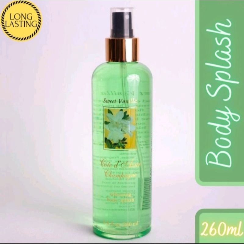 Jual Champagne Body Splash Sweet Vanilla 260ml | Shopee Indonesia