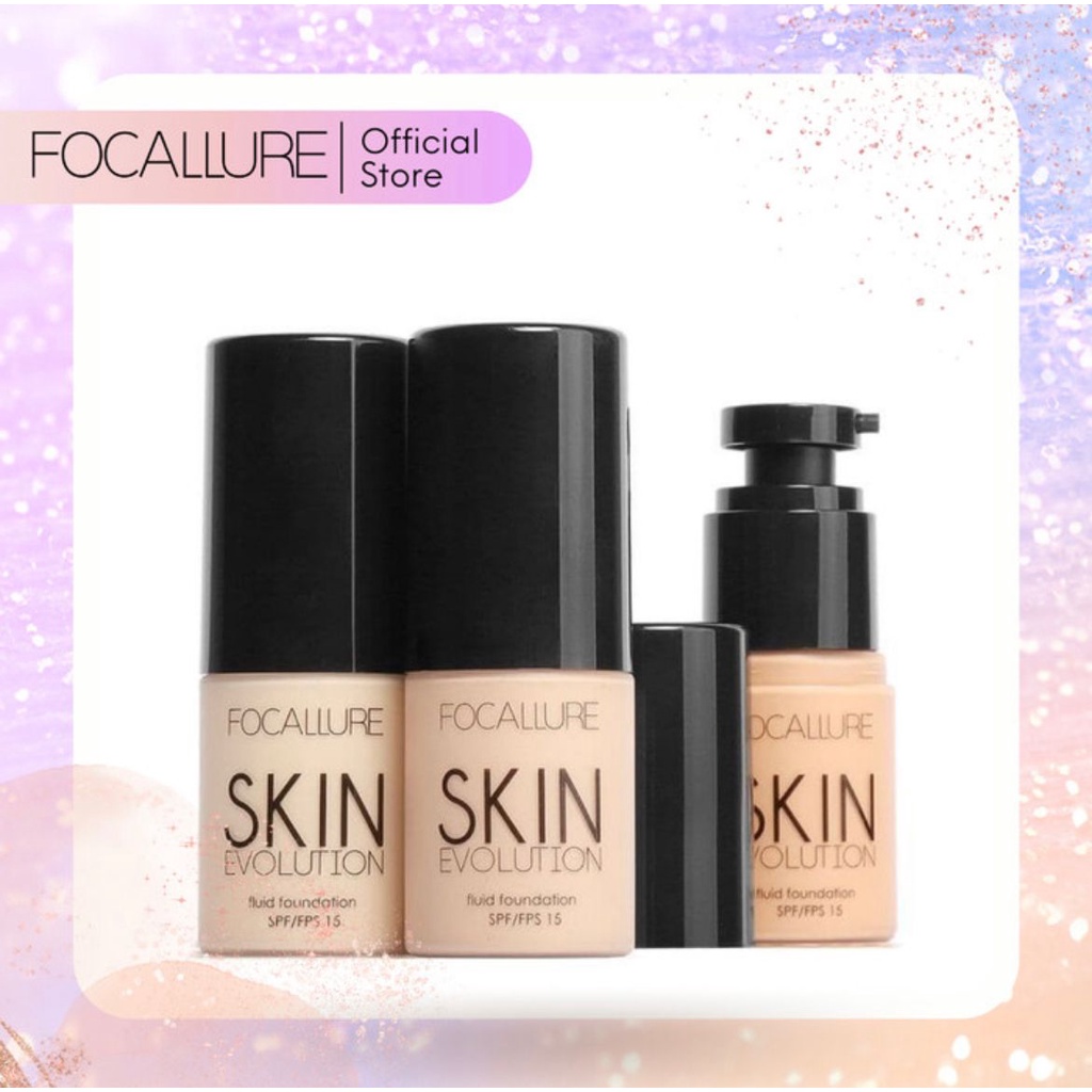 Jual Focallure Fluid Foundation Full Coverage Oil Control Cream FA30 ...