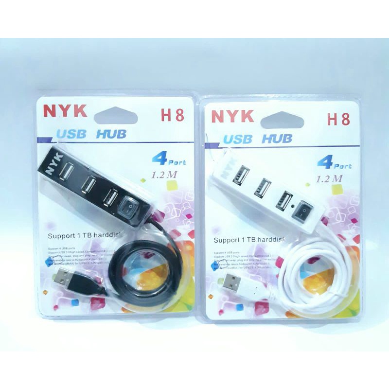 Jual USB Hub NYK 1,2m – Hub USB Multifungsi dengan Panjang Kabel Ideal ...