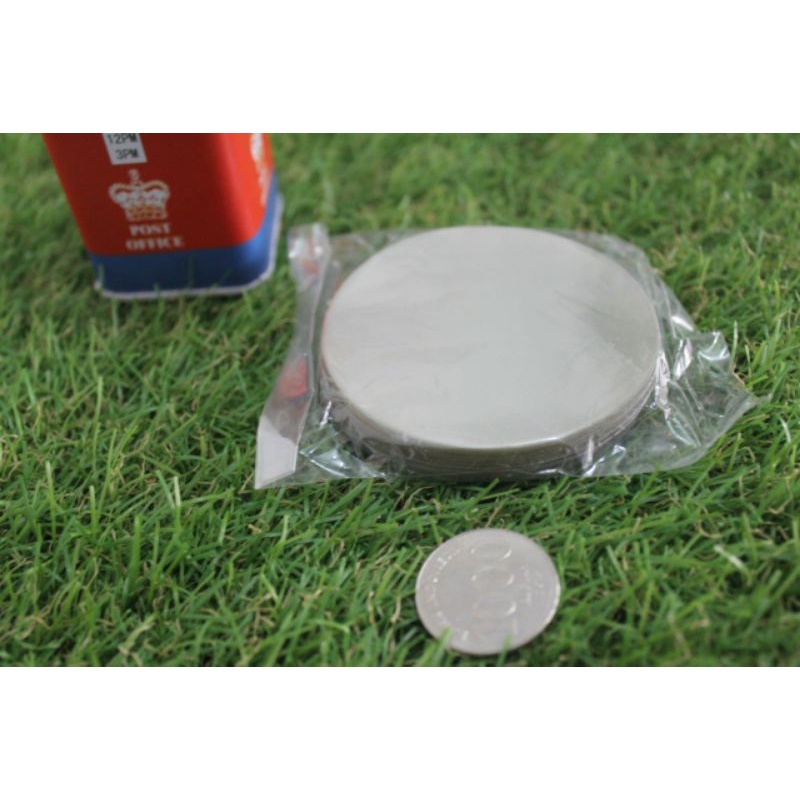 Jual mika bulat 58 mm untuk lapisan laminasi glossy untuk pin peniti ...
