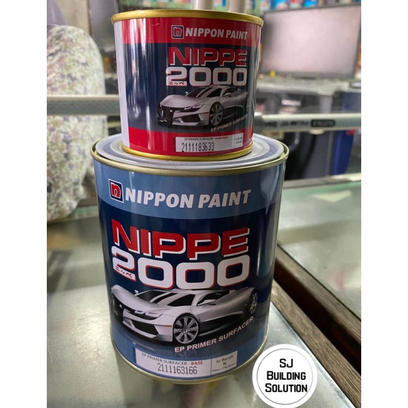Jual EPOXY NIPPE 2000 CAT MINYAK DASAR GREY CAT DUCO NIPPE 2000 1 LTR 1 ...