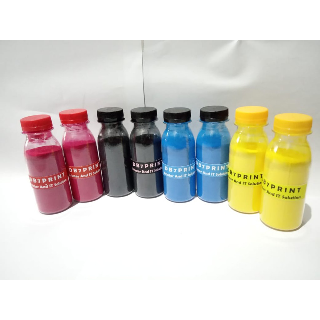 Jual tinta toner hp laserjet color cp1025 warna CMYK untuk refill toner ...