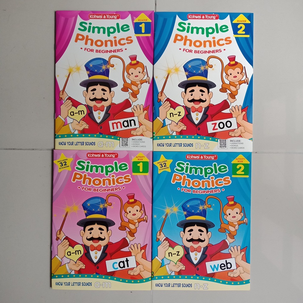 Jual BUKU SIMPLE PHONICS FOR BEGINNERS 1 -2 (PILIHAN PER BUKU) | Shopee ...