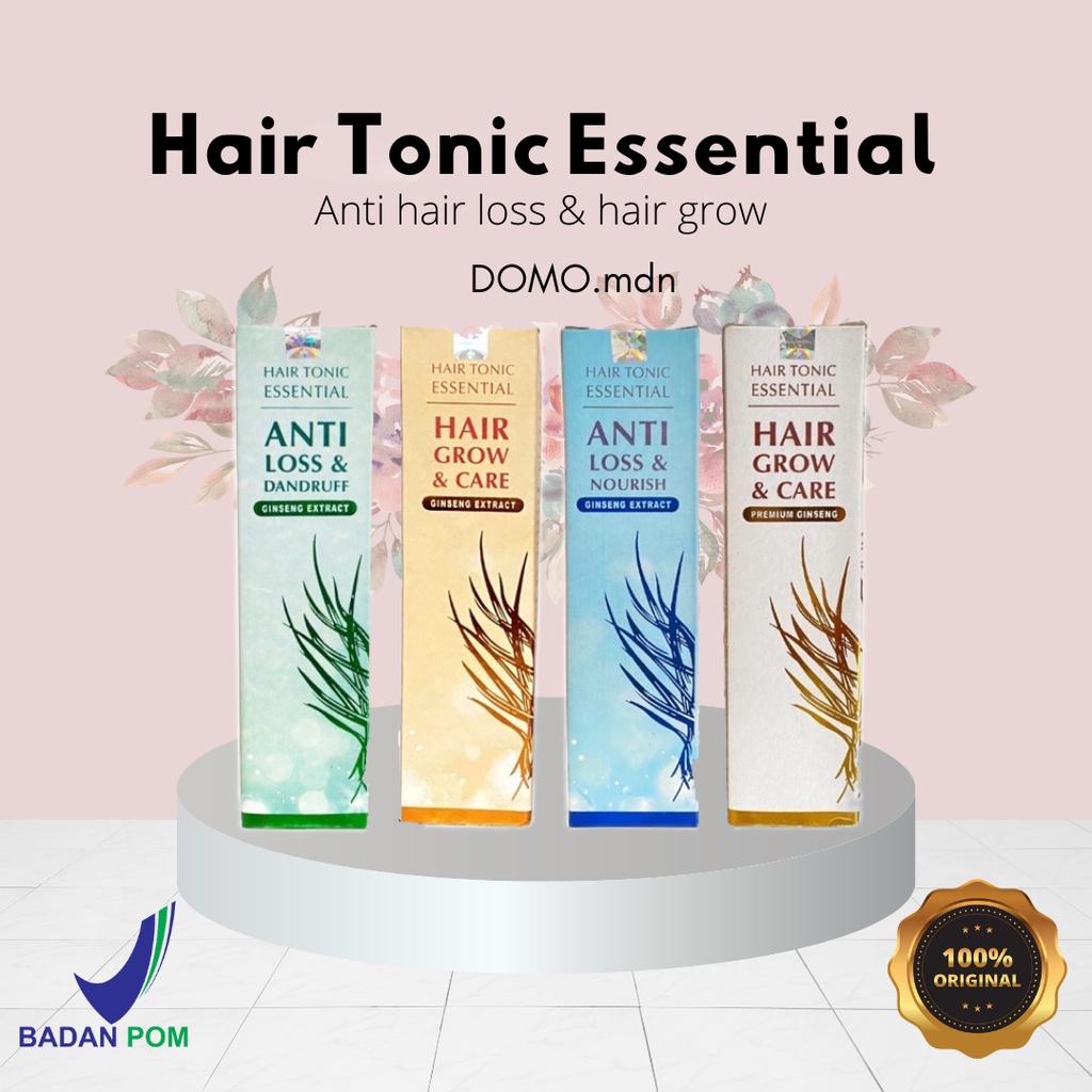 Jual COD / READY ORIGINAL HAIR TONIC ESSENTIAL KUNING HIJAU BIRU RAMBUT ...