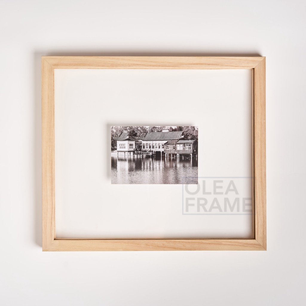 Jual Bingkai Foto Kayu Floating Coklat - Frame Foto 35x45 | Shopee ...