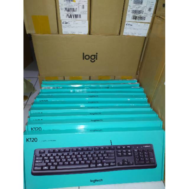 Jual Logitech K120 Keyboard USB | Shopee Indonesia