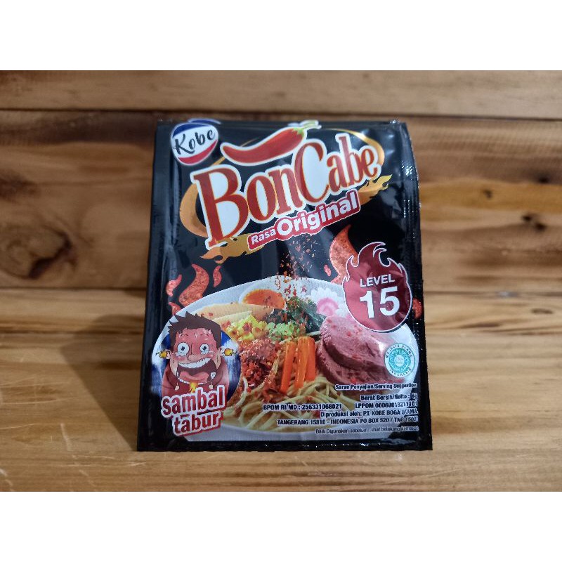 Jual Bon Cabe Level 15 isi 6 gr x 12 sachet | Shopee Indonesia