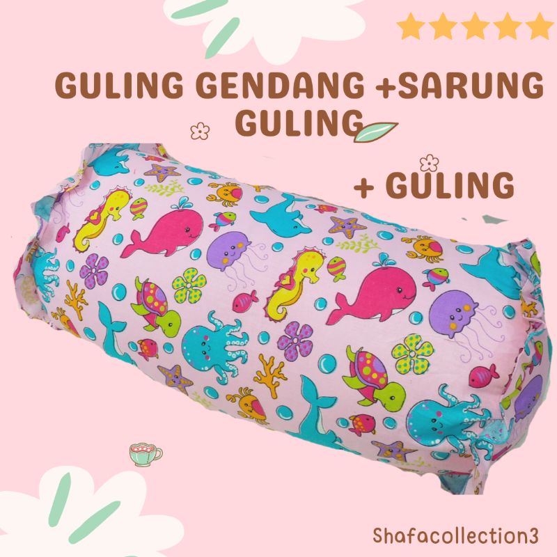 Jual GULING GENDANG + SARUNG PREMIUM 25X50 CM | Shopee Indonesia