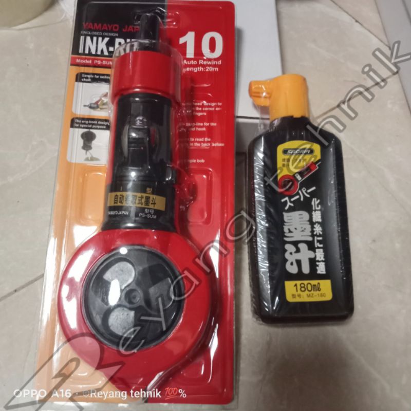 Jual Set/2Pcs Sipatan Benang Yamayo + 1Botol Cairan Tinta Sboria 180 ml ...
