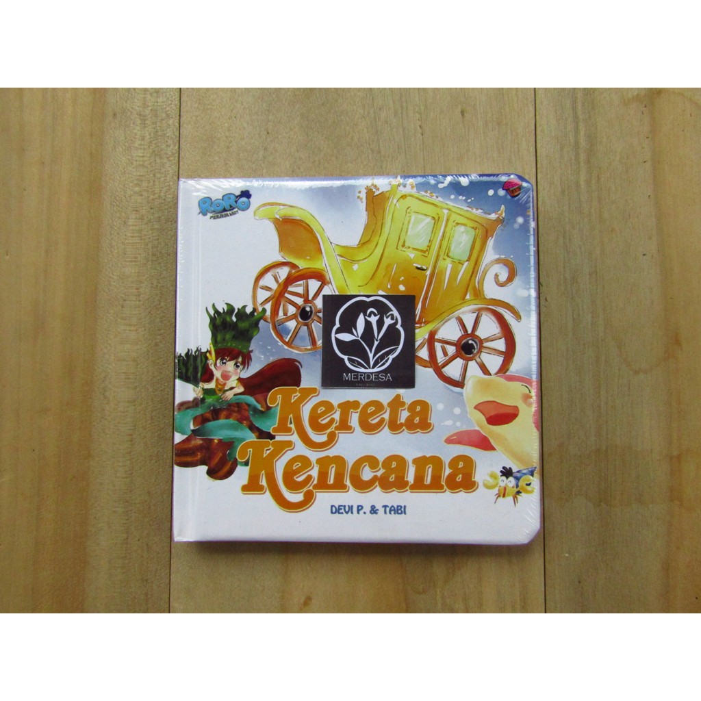 Jual BOARD BOOK RORO: KERETA KENCANA, Devi Permatasari | Shopee Indonesia