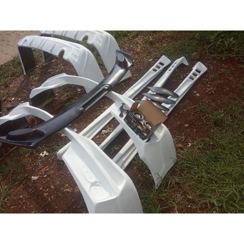 Jual paket bodykit vios gen 2 new galaxy + spoiler + mata sipit + lampu ...