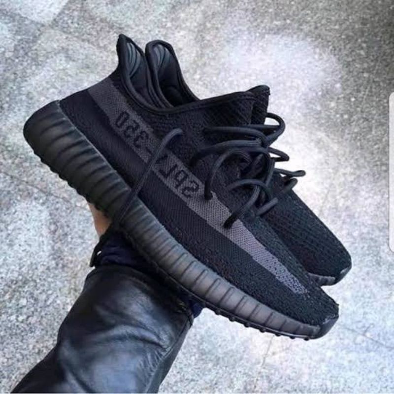 Jual SEPATU ADIDAS YEEZY BOOST 350 V2-BLACK DARK GREY | Shopee Indonesia