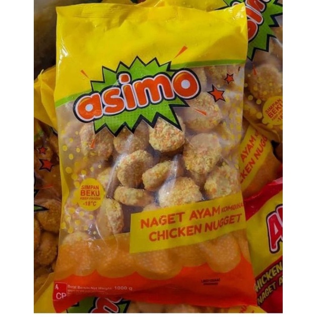 Jual Asimo Naget Ayam Kombinasi 1Kg | Shopee Indonesia