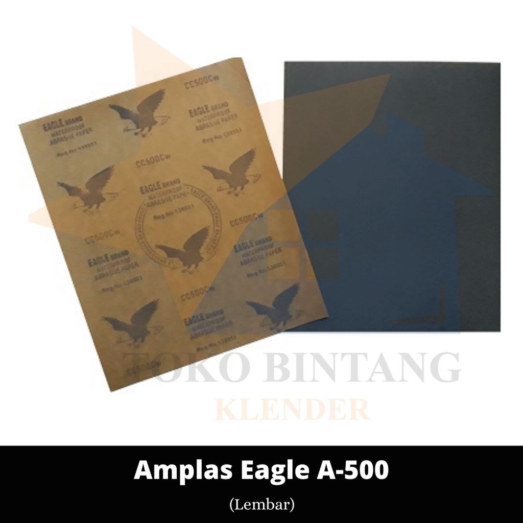 Jual Amplas Eagle A-500 (Lembar) | Shopee Indonesia