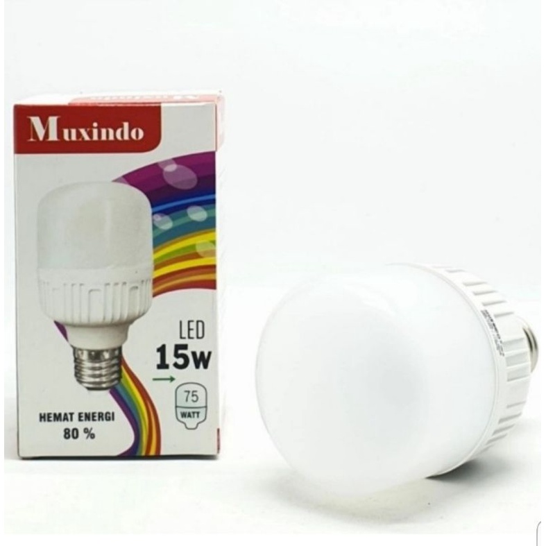 Jual Lampu/Bohlam/Bulb LED 15 watt MUXINDO | Shopee Indonesia