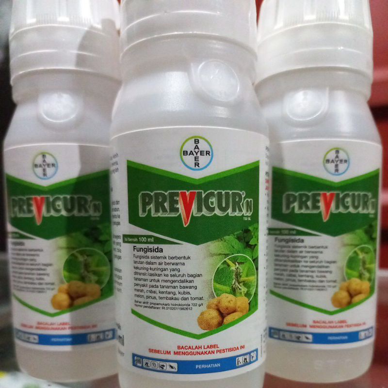Jual Fungisida Sistemik PREVICUR N 722SL 100 ML Propamokarb ...