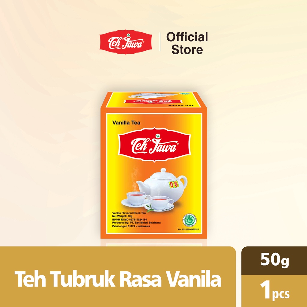 Jual Teh Jawa SBY - Jawa Rasa Vanilla per Pcs (50g) | Shopee Indonesia