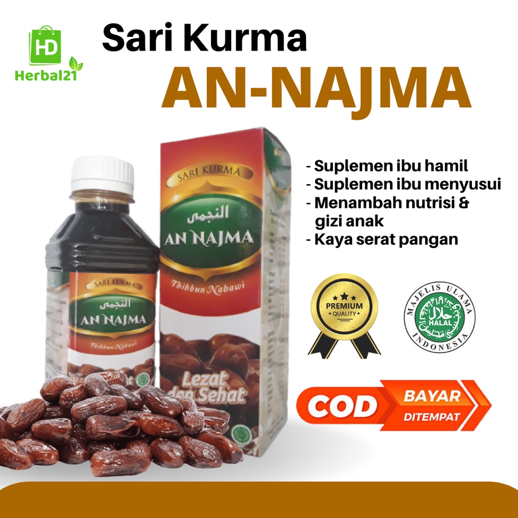 Jual Sari Kurma An Najma Original 350gr | Shopee Indonesia